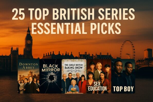 25 Top British Series – Iconic TV Gems from the UK