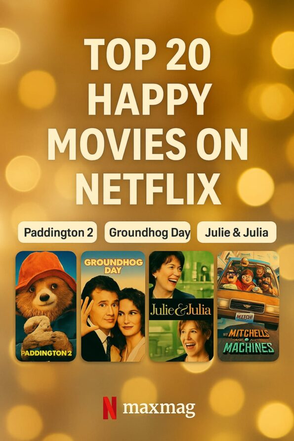 18 Best Happy Movies on Netflix (Feel-Good & Uplifting Picks)