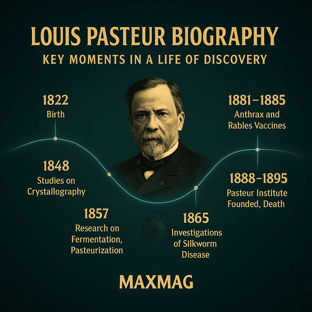 Louis Pasteur Timeline