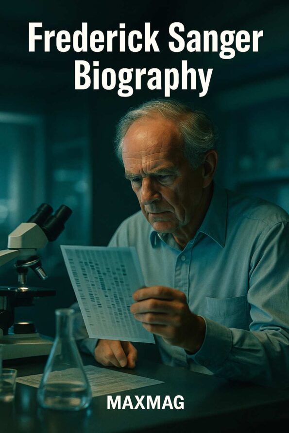 frederick-sanger-biography-maxmag-cover