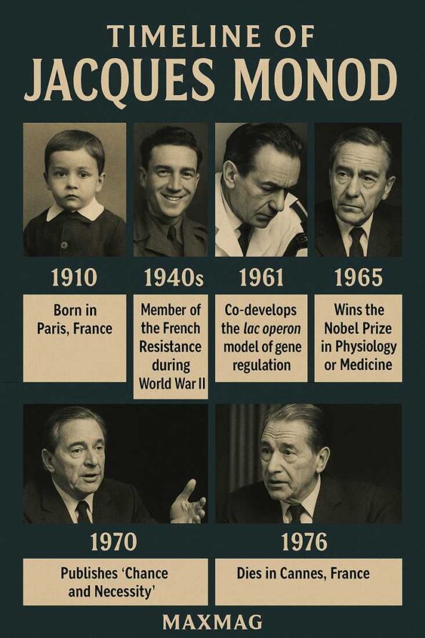 Jacques Monod biography: Chance, Necessity & Genes