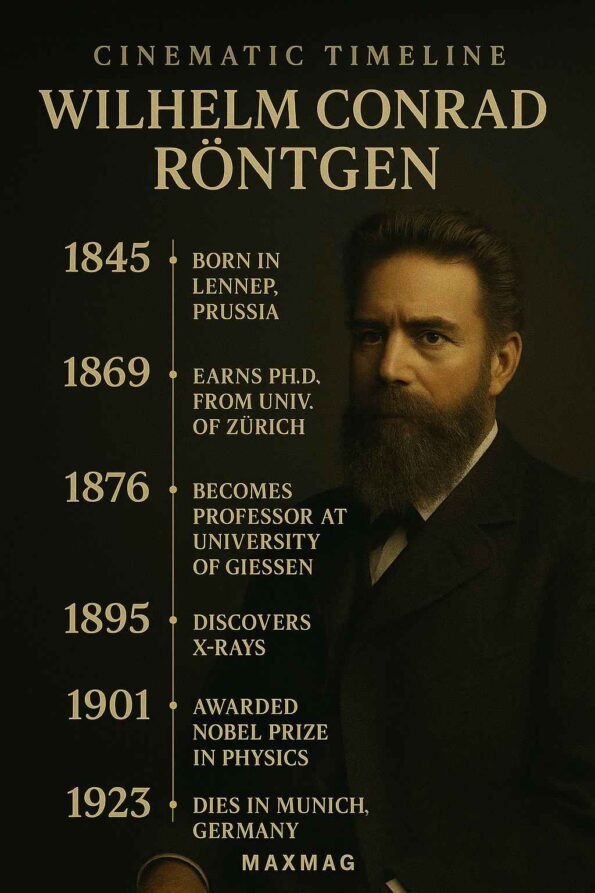 Wilhelm Conrad Röntgen Biography & X-Ray Discovery Story